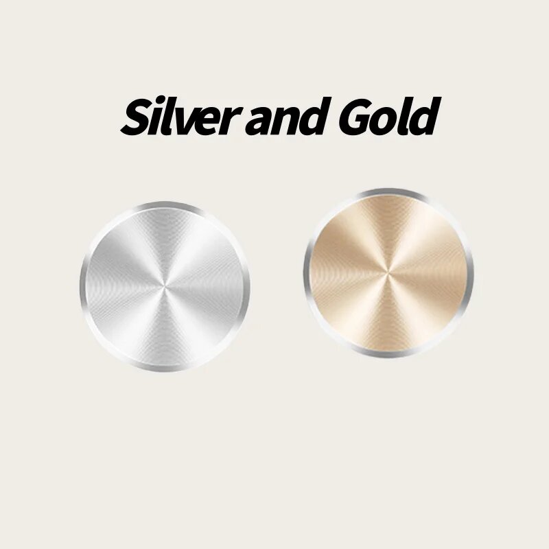 Магнитный держатель для телефона в автомобиль, Silver and Gold