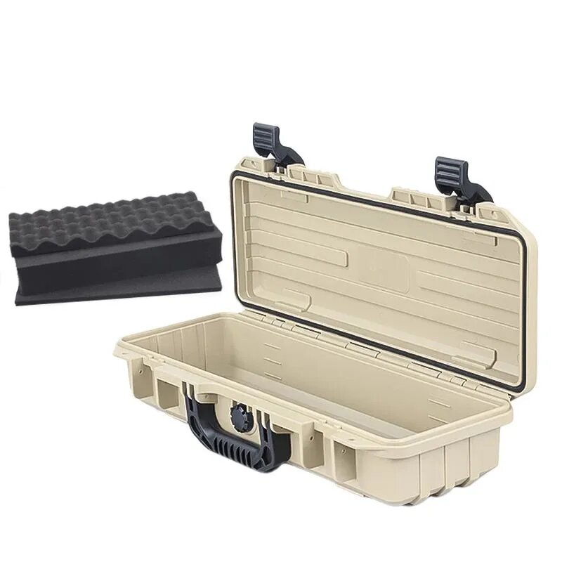GoodsMaster Кейс ударопрочный Beige пластиковый кейс для хранения инструментов