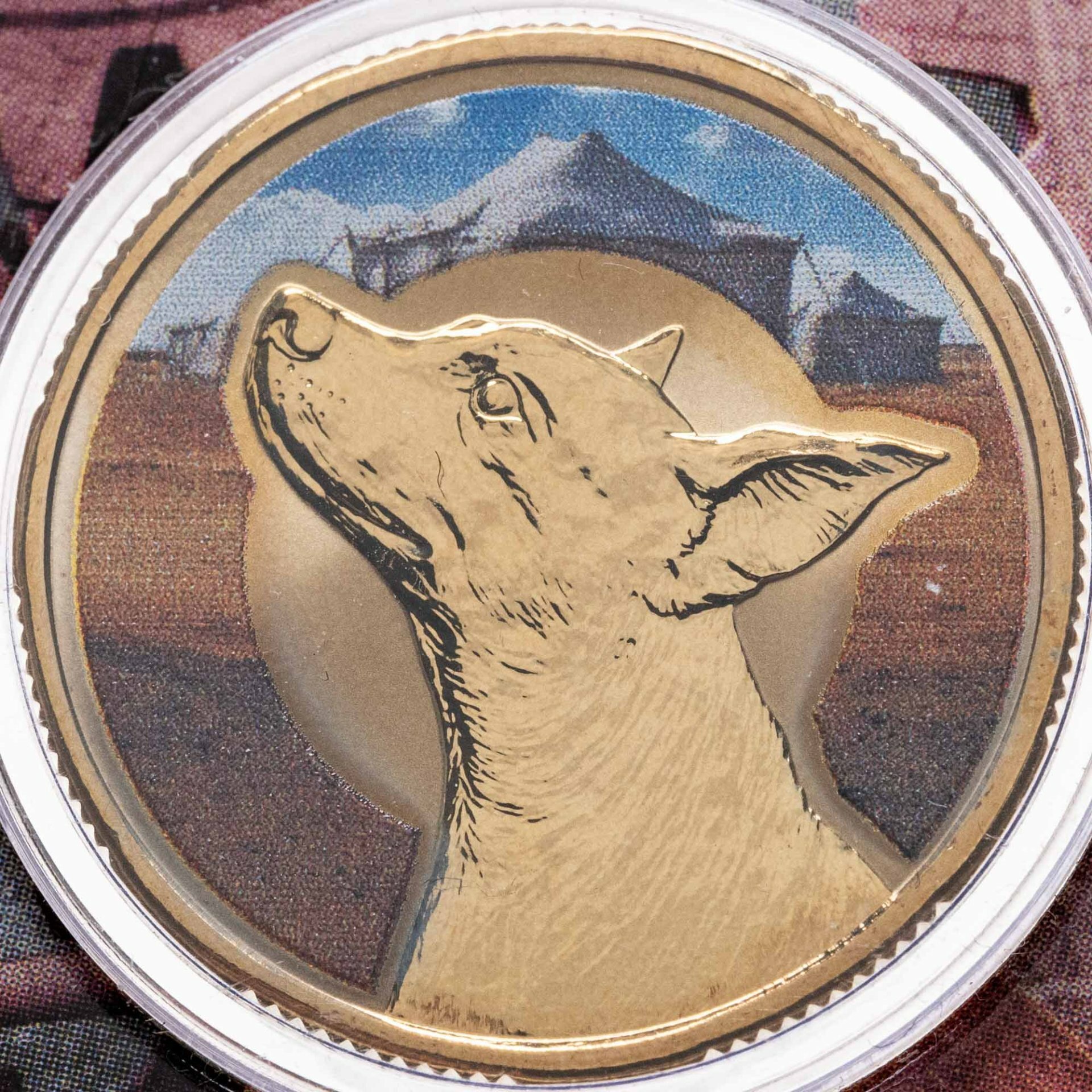 Австралия 1 доллар 2015 "Герои большие и маленькие - история пса Хорри", Алюминиевая бронза, в сохранности UNC