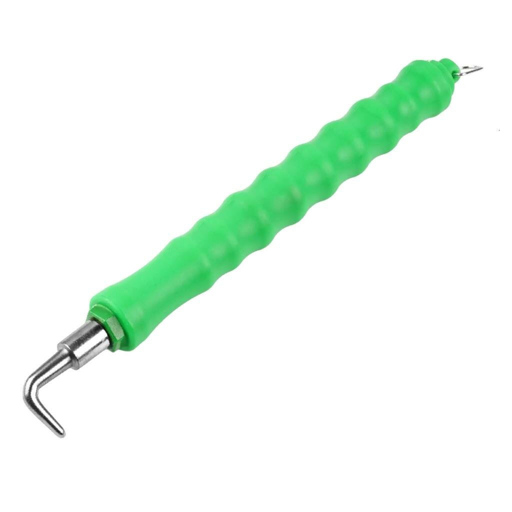 Крючок для вязки арматуры из стали 45Х, Зеленый