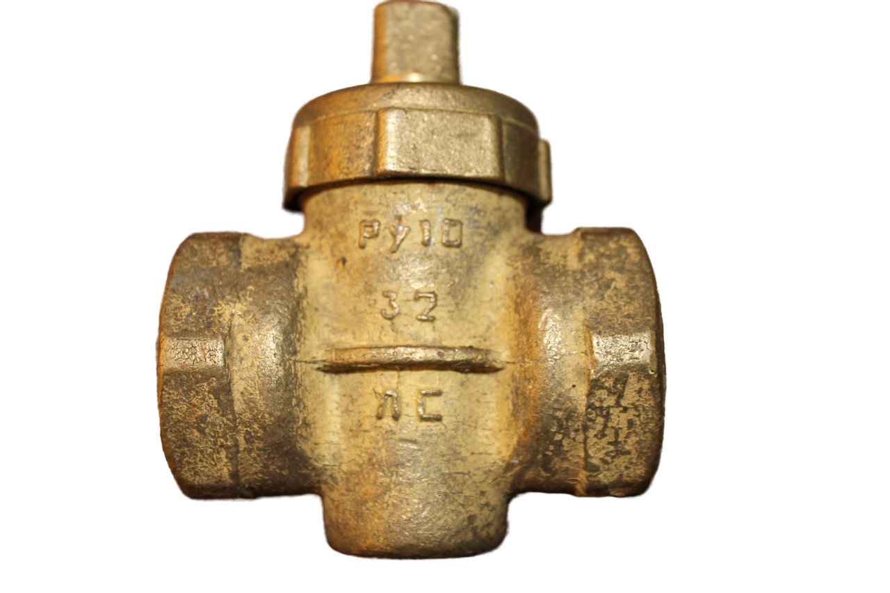 Кран пробковый сальниковый Ду32 ру10 11б6бк
