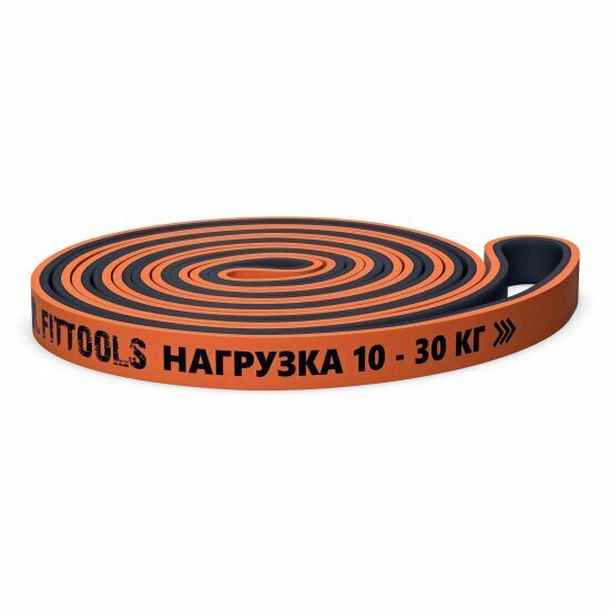 Эспандер-петля Original Fit.tools FitTools двуцветный 10-30 кг