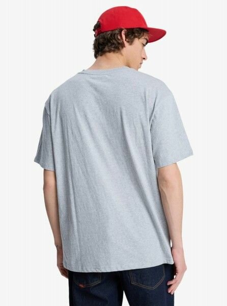 Футболка Quiksilver, размер M, серый — фото 1