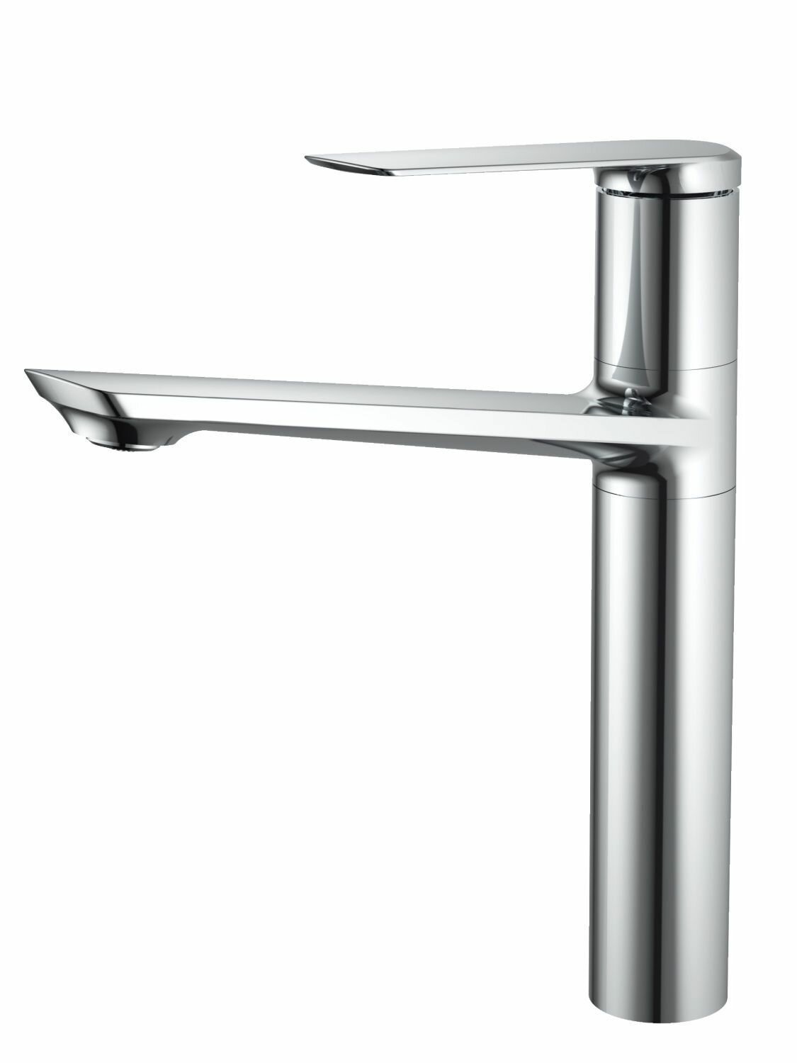 Смеситель кухонный Rush Bering, BE5535-22, вертикальный, хром