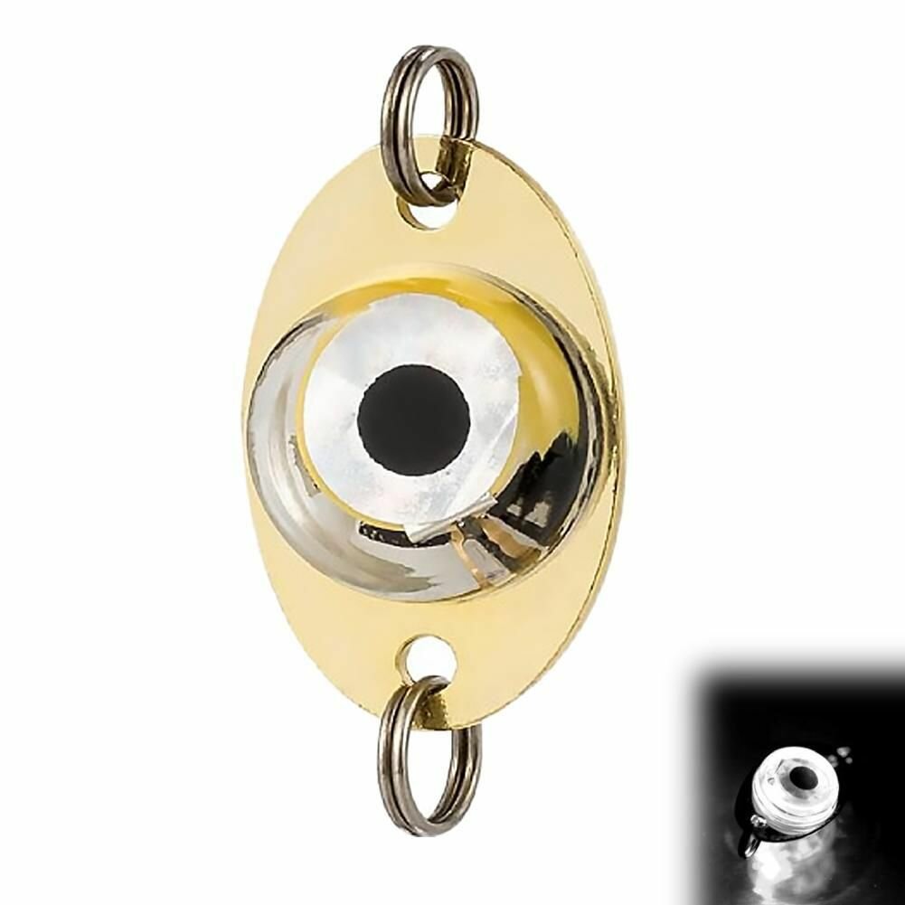 Электронная приманка, блесна светодиодная, моргающая блесна, мигалка на форель, Многоцветный, 4 гр.