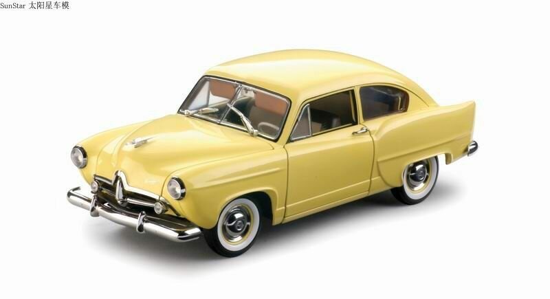 SunStar 1/18 Масштабная модель автомобиля из литого под давлением металла Платиновая серия 1951 Triumph Henry 5107