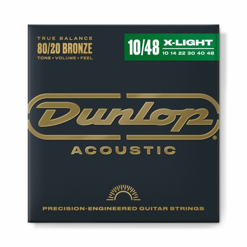 Струны для акустической гитары Dunlop DAB1048 10-48