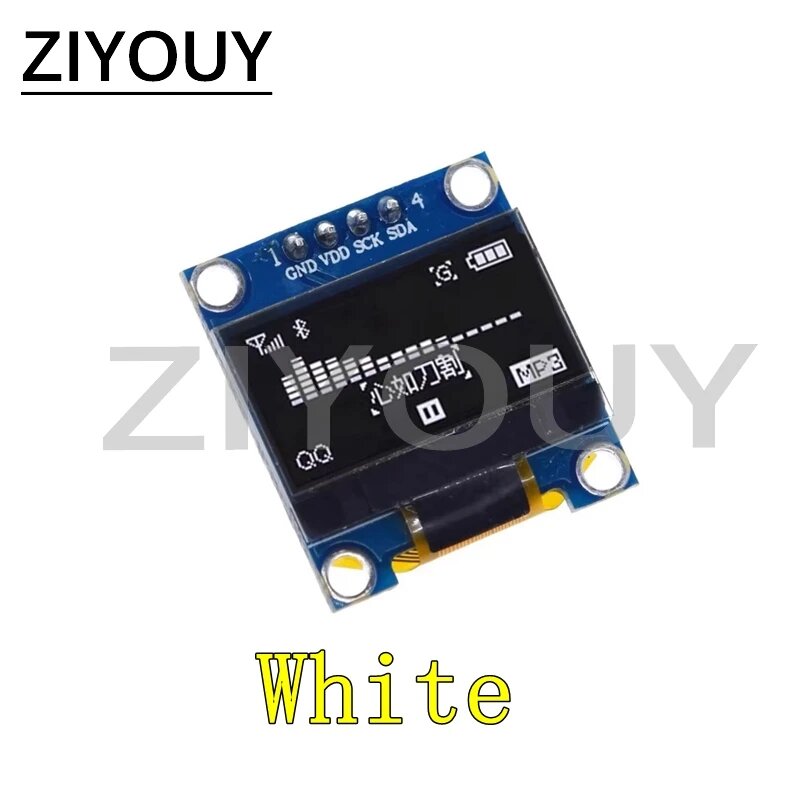 OLED-дисплей 128x64 White для Arduino ESP32 ESP8266