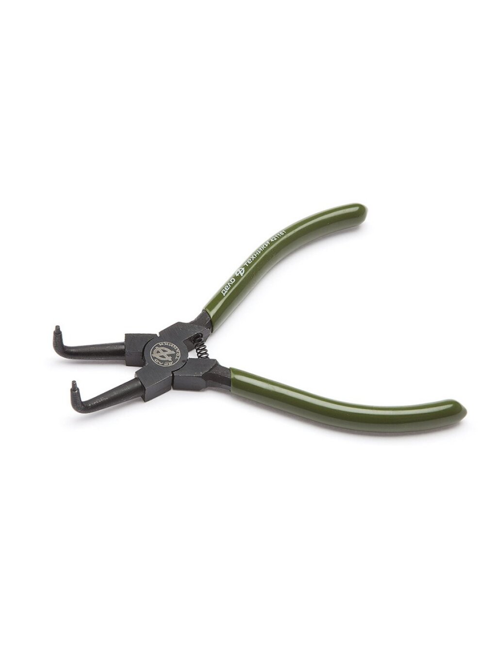 Съемник стопорных колец внутренних 180 мм "Дело Техники" (загнутый) (арт. 421181)