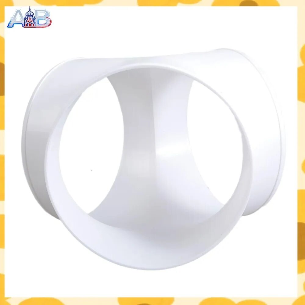 Y-образный соединитель воздуховода, 200mm, ПВХ для вентиляции