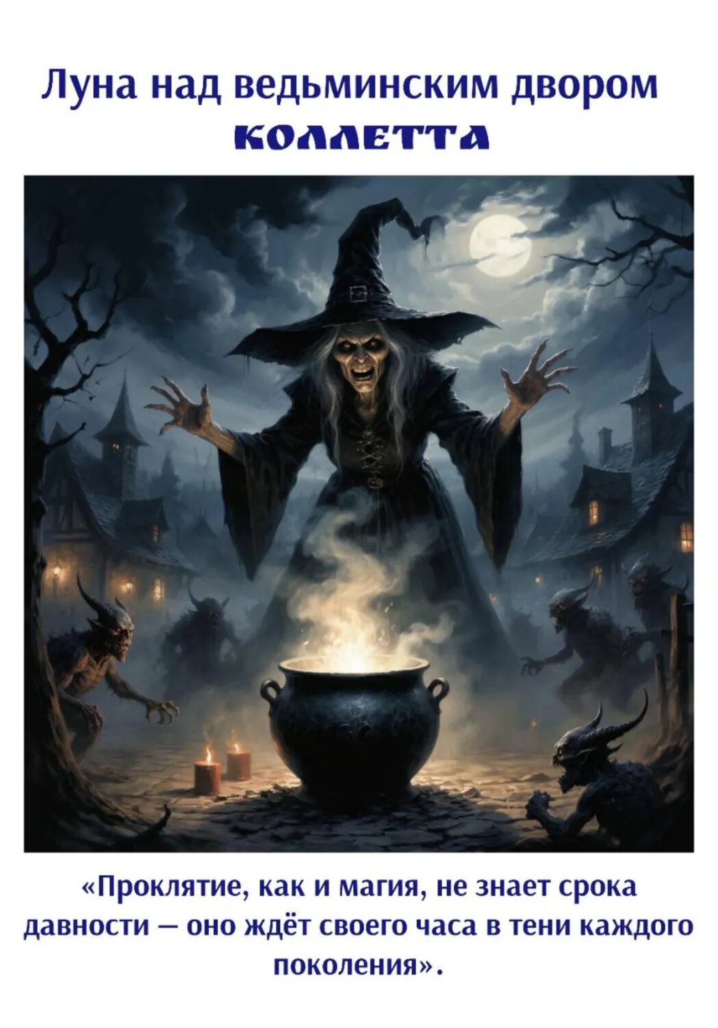 Луна над ведьминским двором [Цифровая книга]