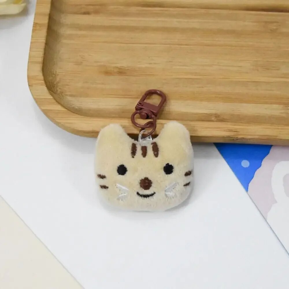 Kawaii мягкая набивная зверушка маленький кот брелок плюшевая сумка автомобиль подвеска брелок DIY Безделушка Детские набивные игрушки животные