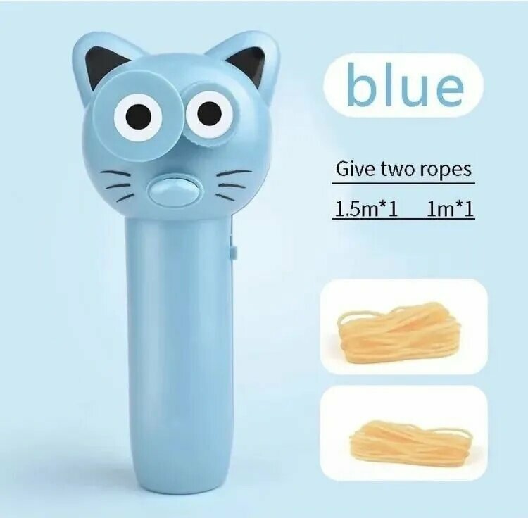 ZipString летающая веревка / Зипстринг веревкомет / Нейро Спиннер антистресс Стринг Шутер