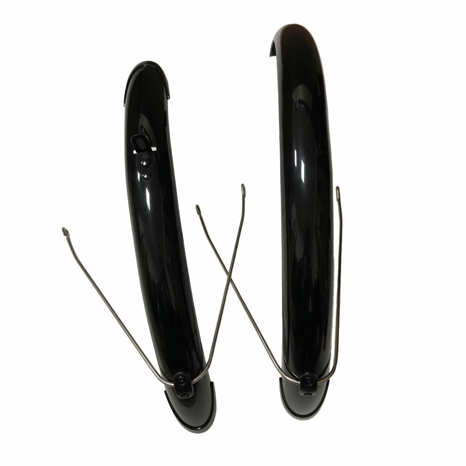 Крылья для складного велосипеда 20 дюймов, легкие, прочные, черные, передние и задние, комплект из 2 шт.