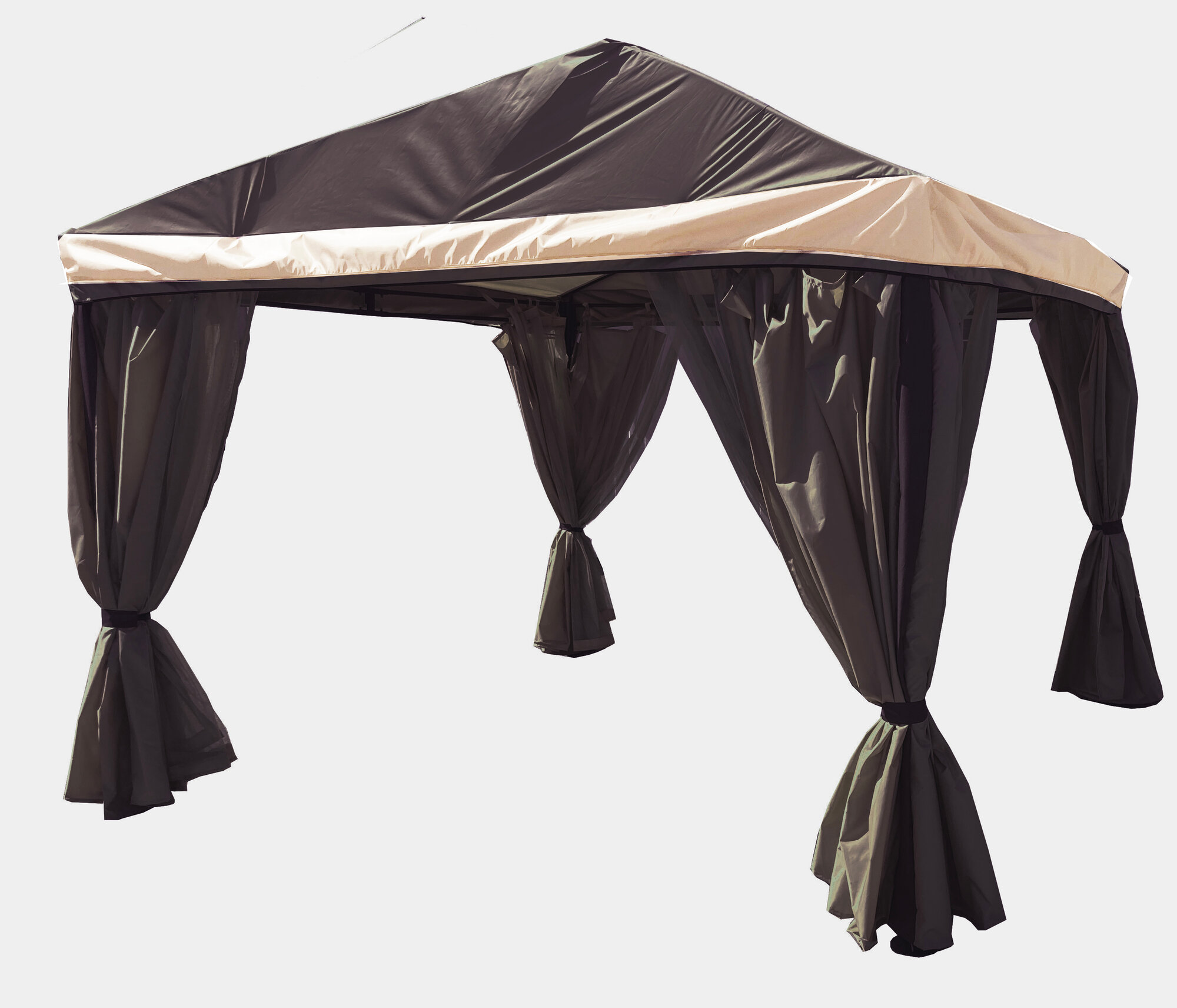 Шатер садовый "Оазис", размер 3,2м х 3,0м х h2,6 м, цвет: бежевый