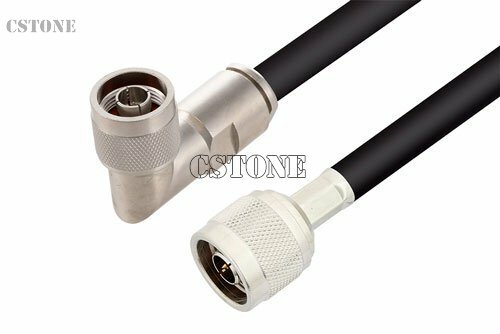 75 Ohm N штыревой к 75 Ом N штыревой угловой кабель используя 75 Ом RG11 коаксиальный