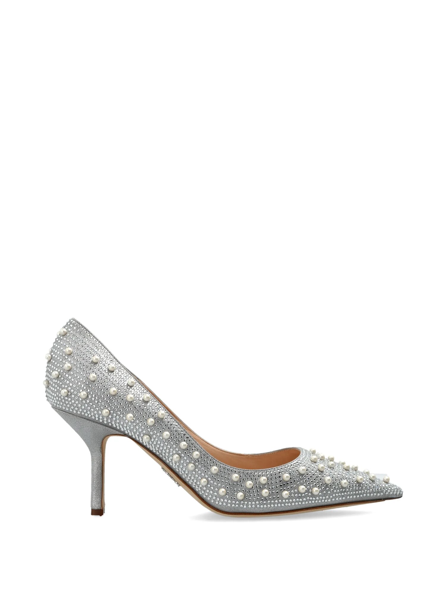 Туфли Studded pearl court pumps 