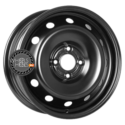 Диск автомобильный стальной Kronprinz Веста 15x6 4x100 et50 dia60.1 Black