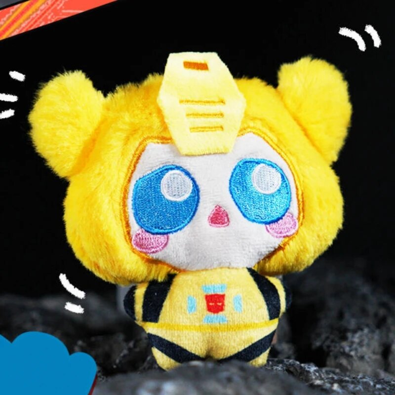 Плюшевый брелок Kawaii Transformers Optimus, желтый, TF1