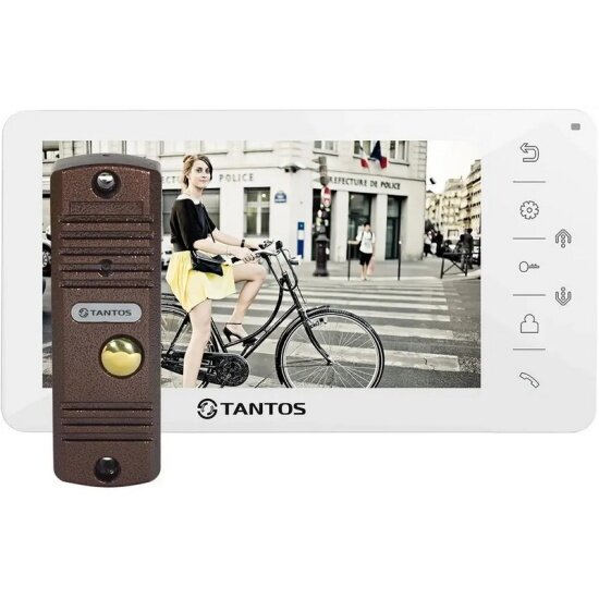 Комплект домофона Tantos Amelie kit (White)