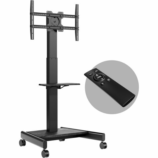 Моторизованная мобильная стойка Onkron TS1552E, для LCD телевизора 43"-75", черный