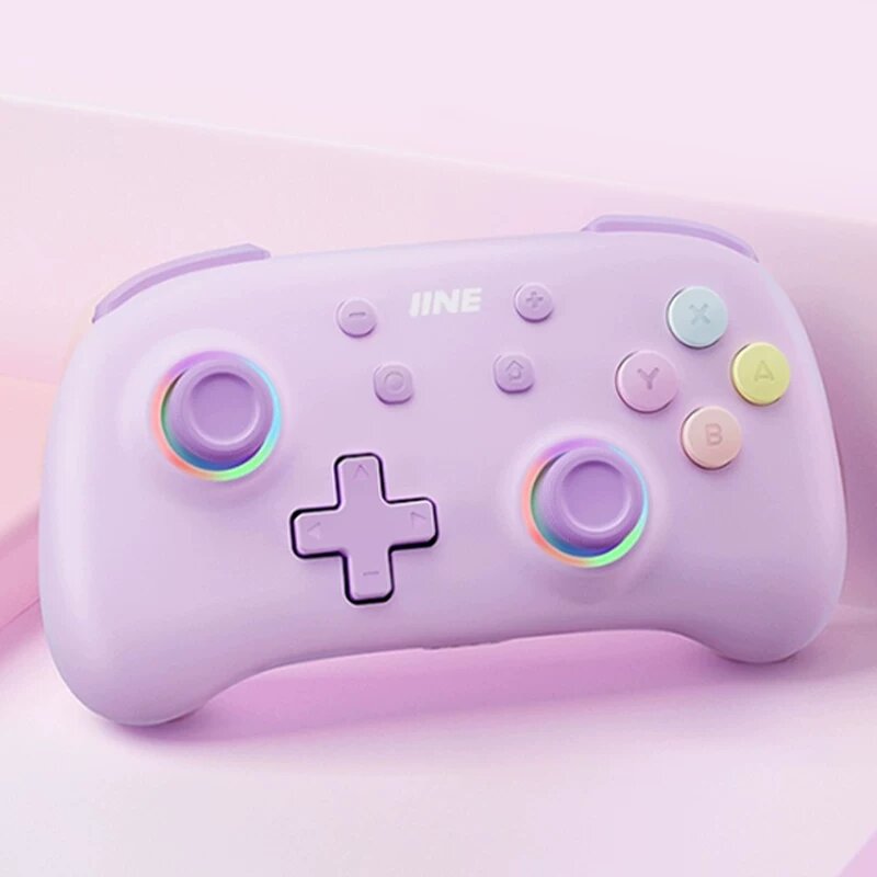 Беспроводной контроллер Good Value Switch Pro OLED для ПК и Nintendo Switch, для игр на двоих, Animal Crossing, Black