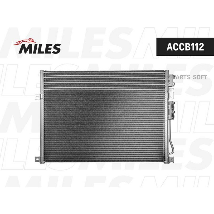 MILES ACCB112 Конденсер JEEP COMMANDER / GRAND CHEROKEE 3.0D/3.7-5.7 05-10 ()