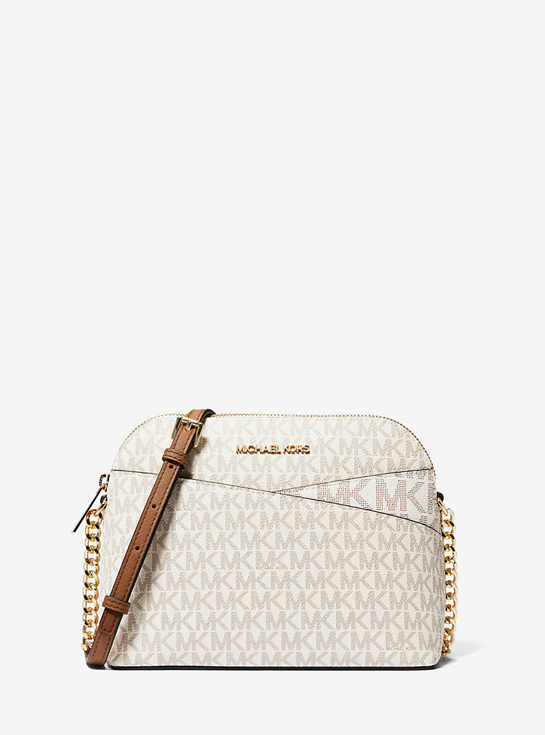 Сумка кросс-боди Michael Kors Outlet Jet Set Travel Medium Logo Dome Crossbody Bag