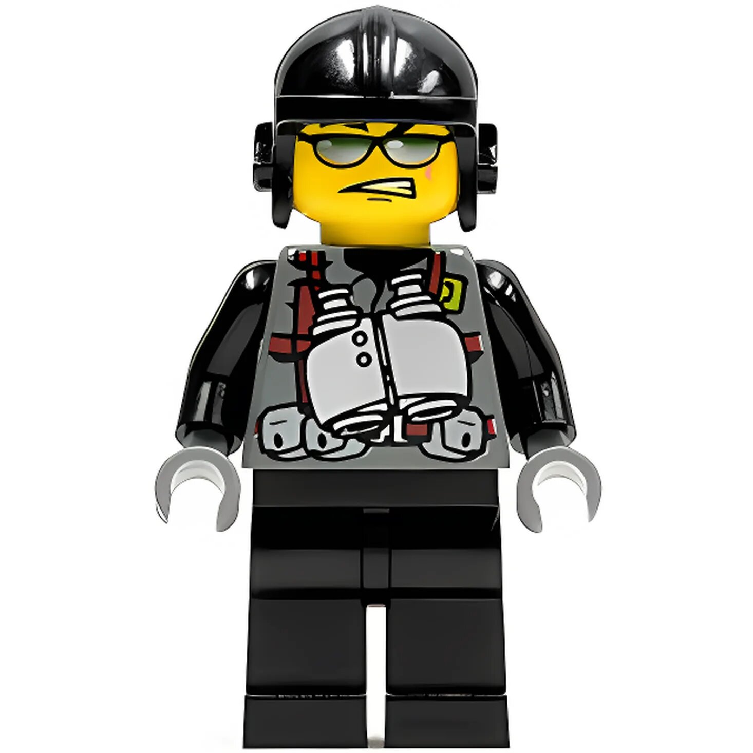 Минифигурка Lego Dino Attack Viper - Binoculars Torso din005 U