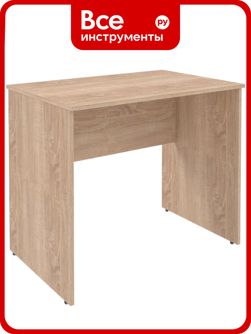 Письменный стол SKYLAND S-900 дуб сонома светлый 900x600x760 SIMPLE sk-01233968, для работы дома или офисе,