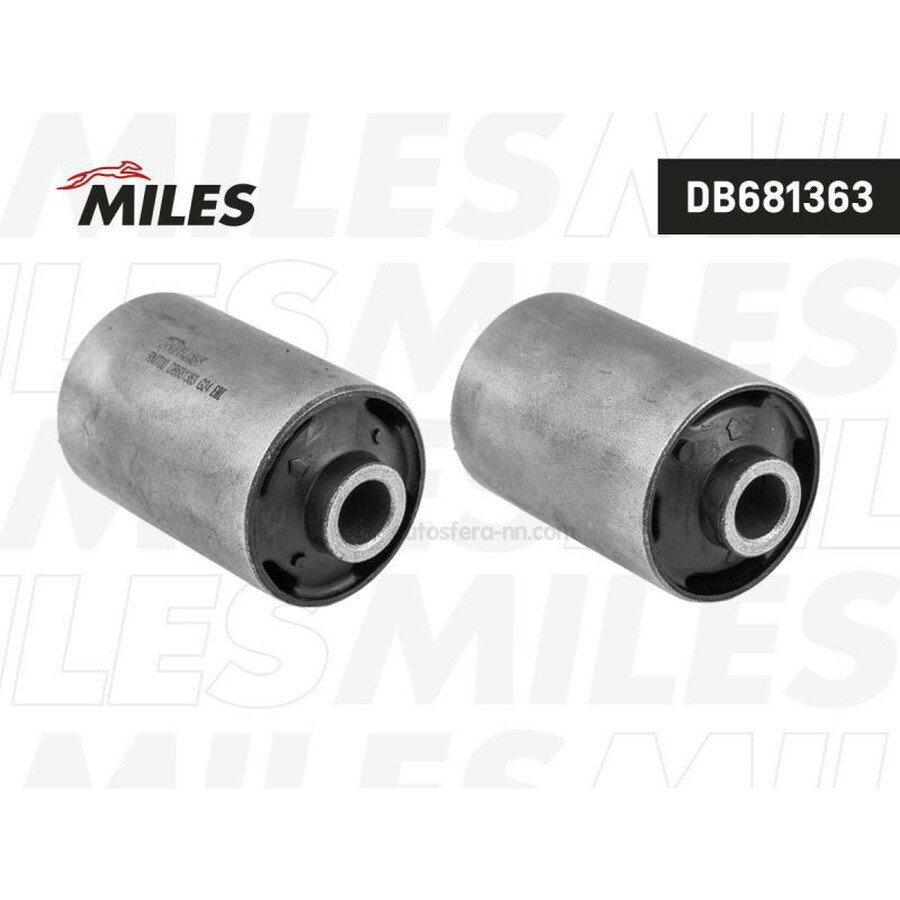 MILES DB681363 Сайлентблок зад. подвески, продол. тяги нижн, пер. NISSAN ELGRAND E50 97–02 DB681363