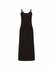 Платье LACOSTE Ribbed-knit logo-patch dress, размер 38 EU, коричневый