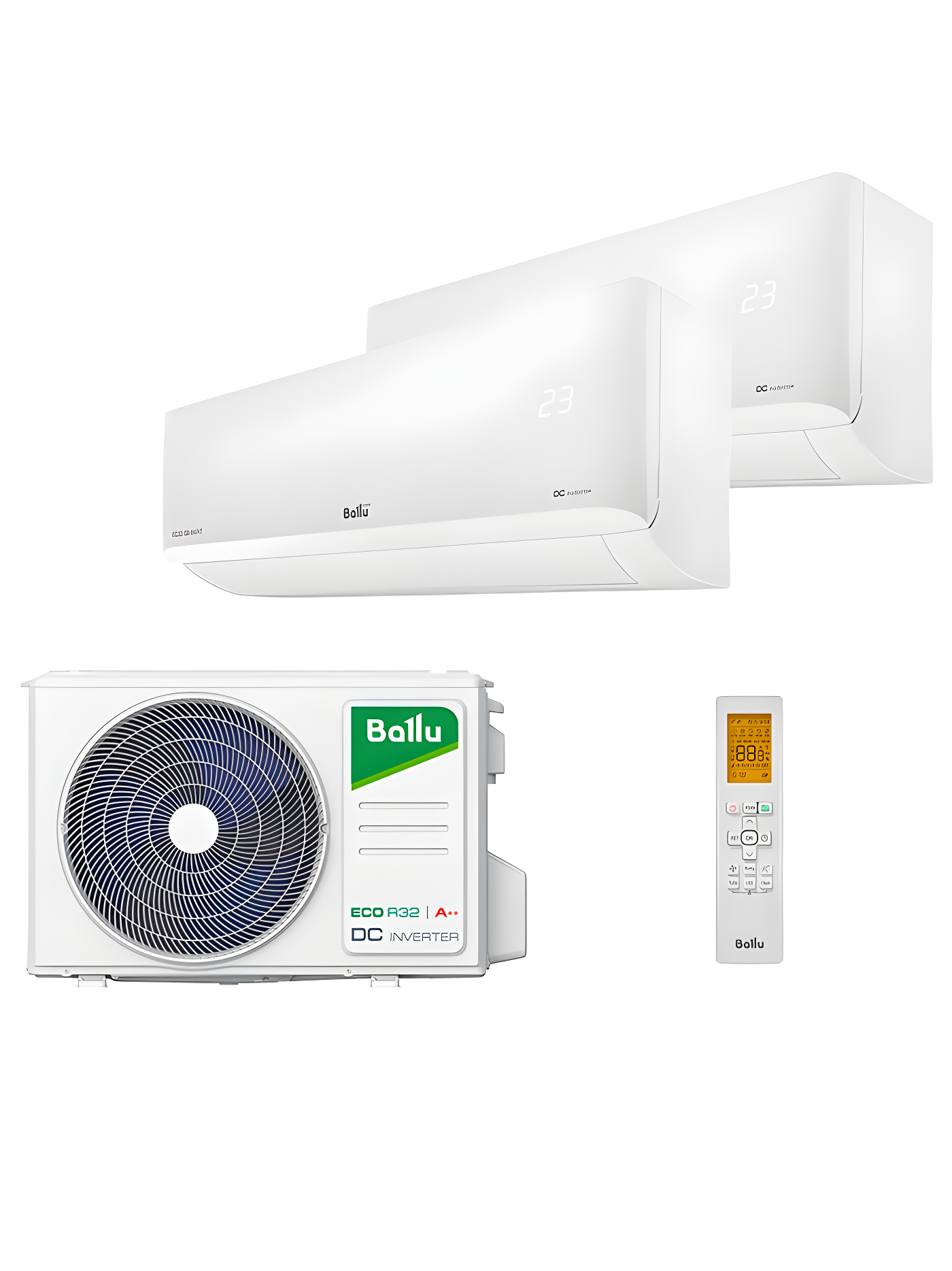 Блок наружный Ballu Multi Smart BM2OI-FM/out-14HN8_V1/EU инверторной мульти сплит-системы