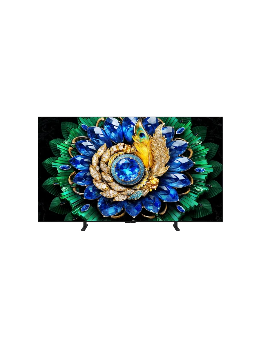 Телевизор TCL 85A400M 85" QLED, 4K Ultra HD, черный, смарт ТВ, Google TV