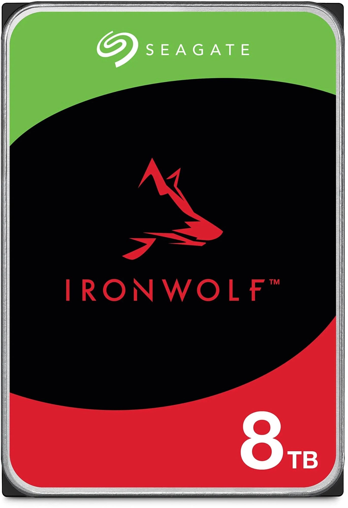 Жесткий диск Seagate SATA-III 8TB ST8000VN002 NAS Ironwolf 512E (5400rpm) 256Mb 3.5"