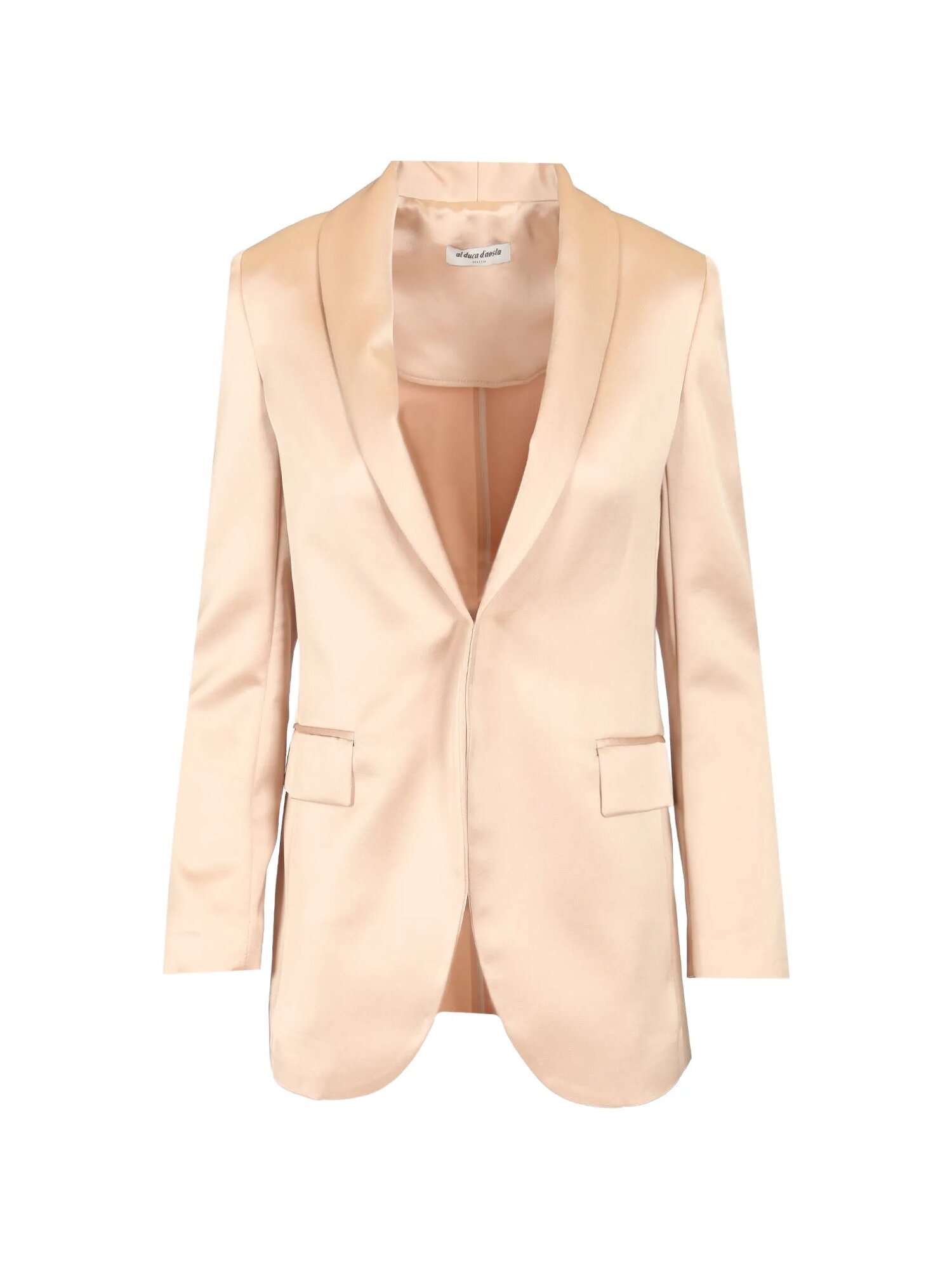 Пиджак Satin shawl-lapel blazer