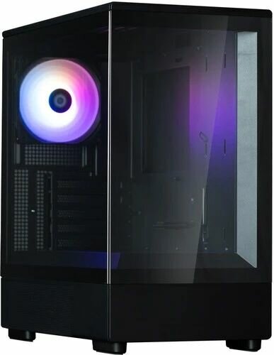 Компьютерный корпус ZALMAN P10 (P10 Black) черный - Mini Tower, Micro-ATX, USB 2.0 Type-A, USB 3.2 Gen 1 Type-A