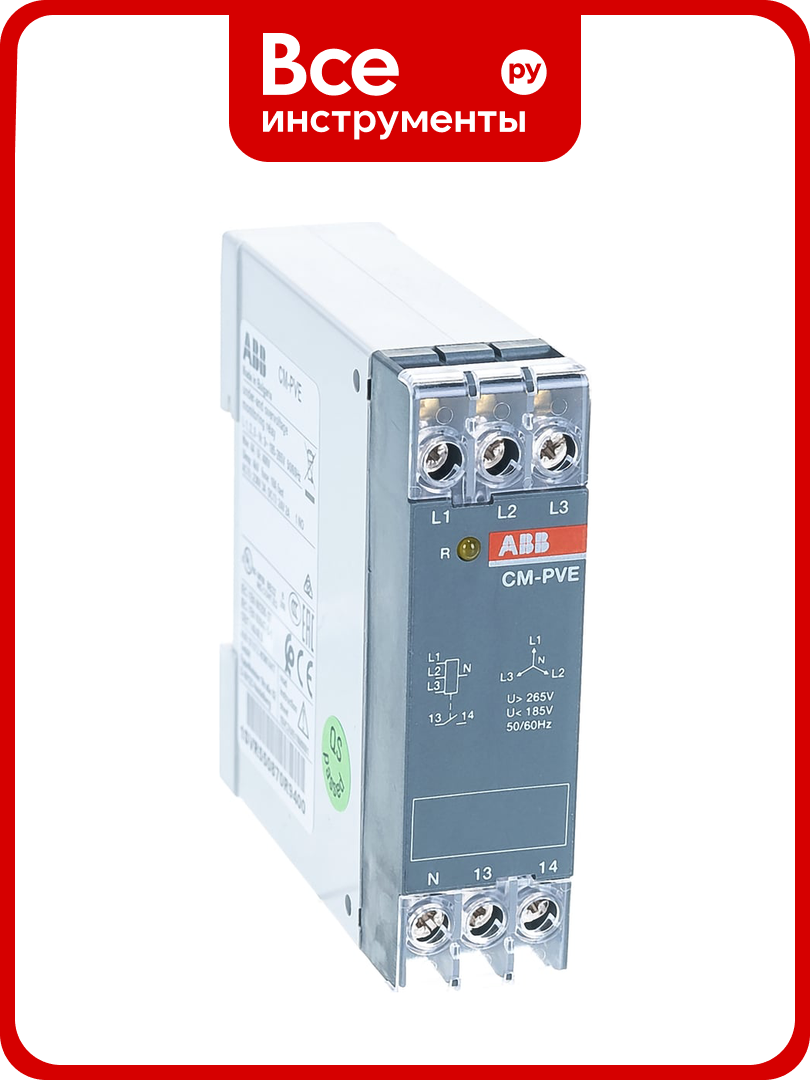 Реле контроля напряжения CM-PVE ABB 1SVR550870R9400