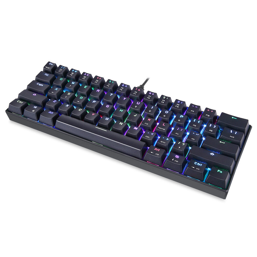 MOTOSPEED CK61 RGB Механическая игровая клавиатура Kailh BOX Switches Keyboard 61 Key Anti