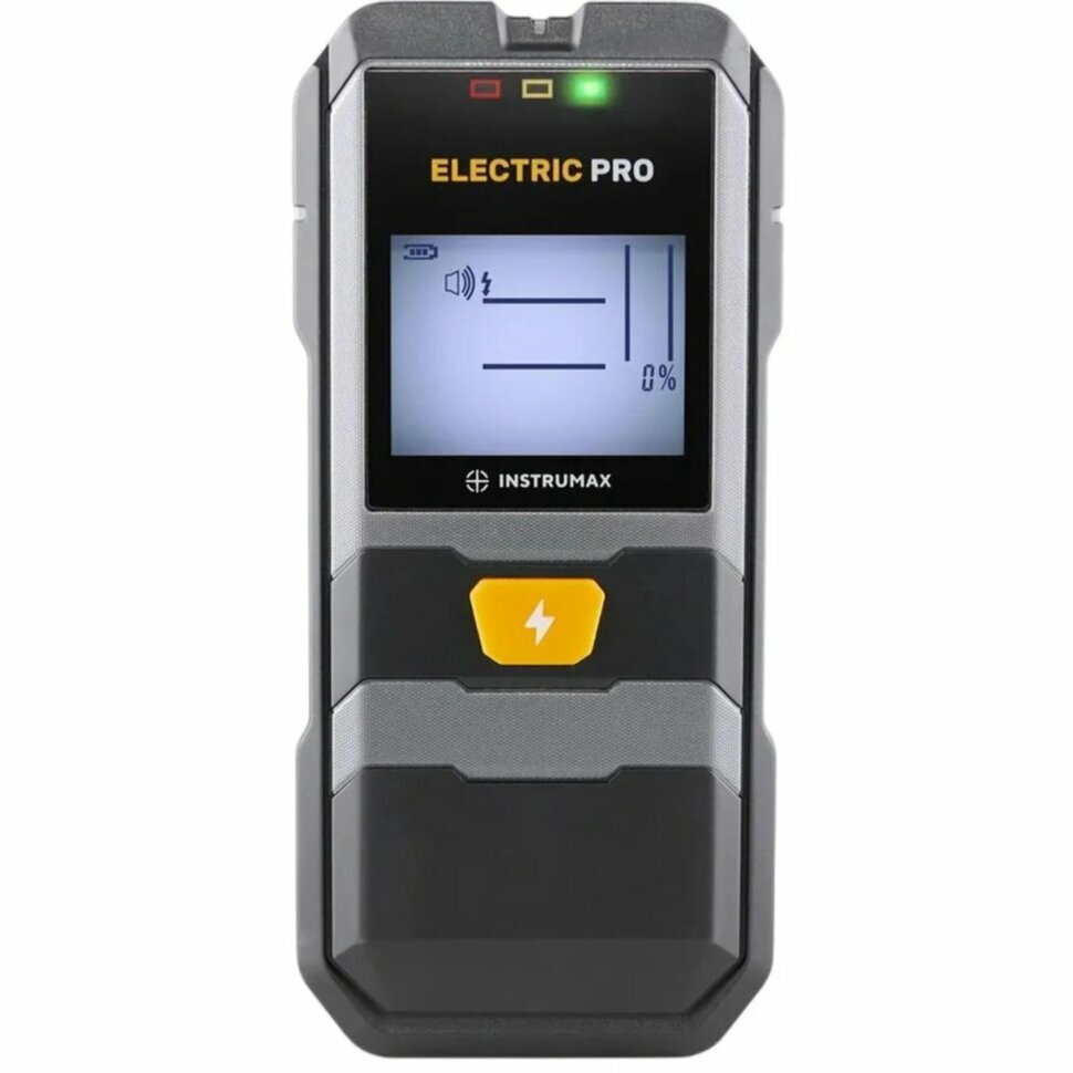 Детектор проводки скрытой проводки профессиональный INSTRUMAX ELECTRIC PRO, 2355580