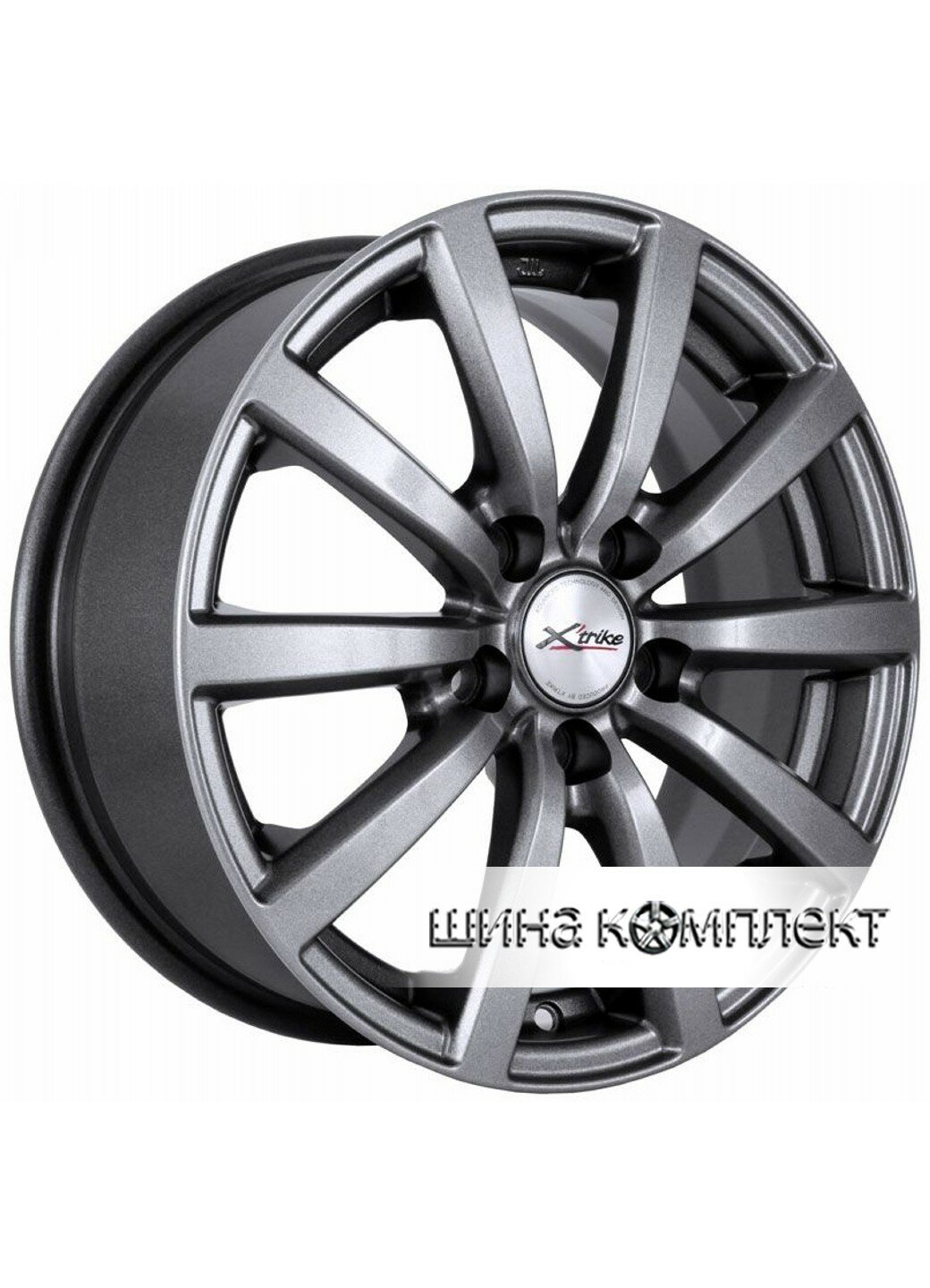 Колесный диск X-trike X-115 6x15 5x100 ET38 57,1 HSB литой для автомобиля