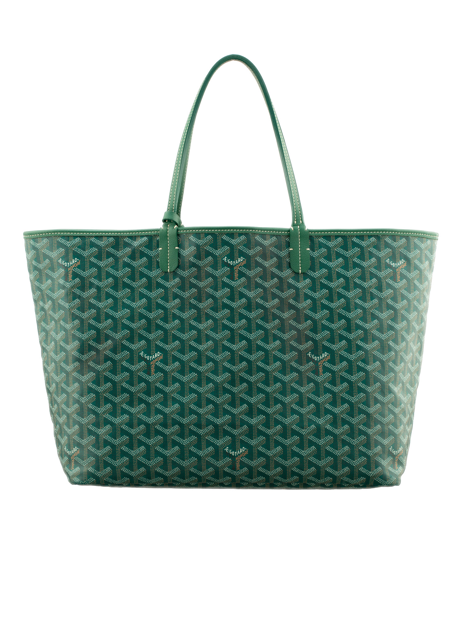 Сумка тоут Goyard Saint Louis PM, зеленый — фото 1