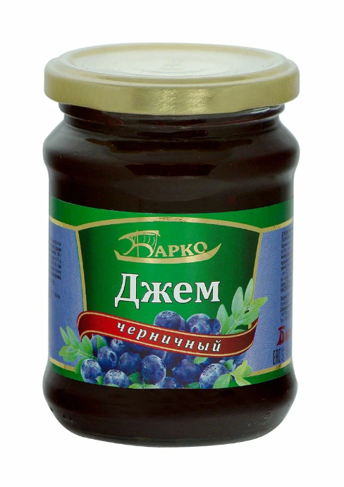 Джем черничный Барко, 320 гр