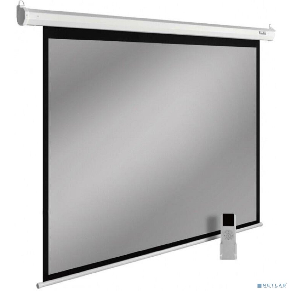 Экран Cactus 138x220см SIlverMotoExpert CS-PSSME-220X138-WT 16:10 настенно-потолочный рулонный белый (моторизованный привод)