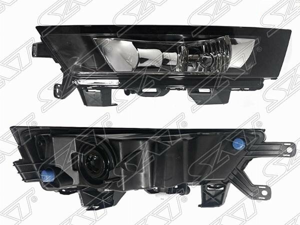 Фара противотуманная SAT ST-665-2012L слева Skoda Rapid 17-20