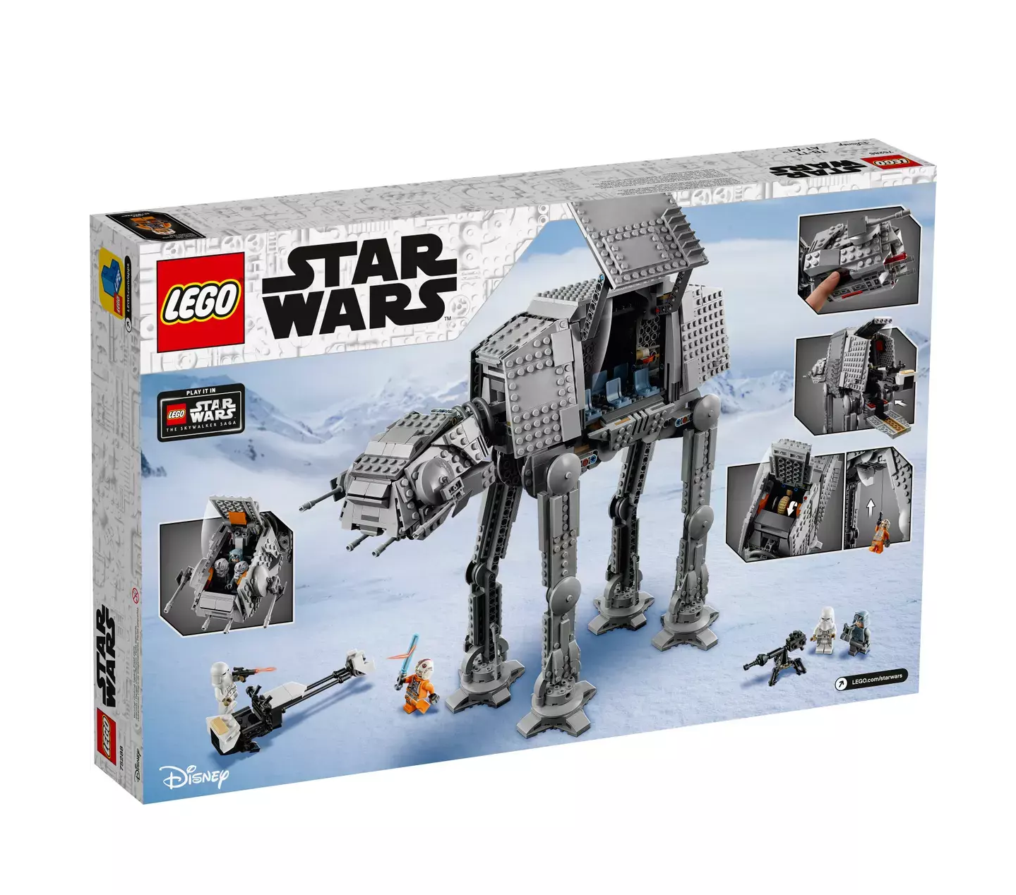 Конструктор LEGO Star Wars 75288 AT-AT, Звездные войны, 1267 деталей