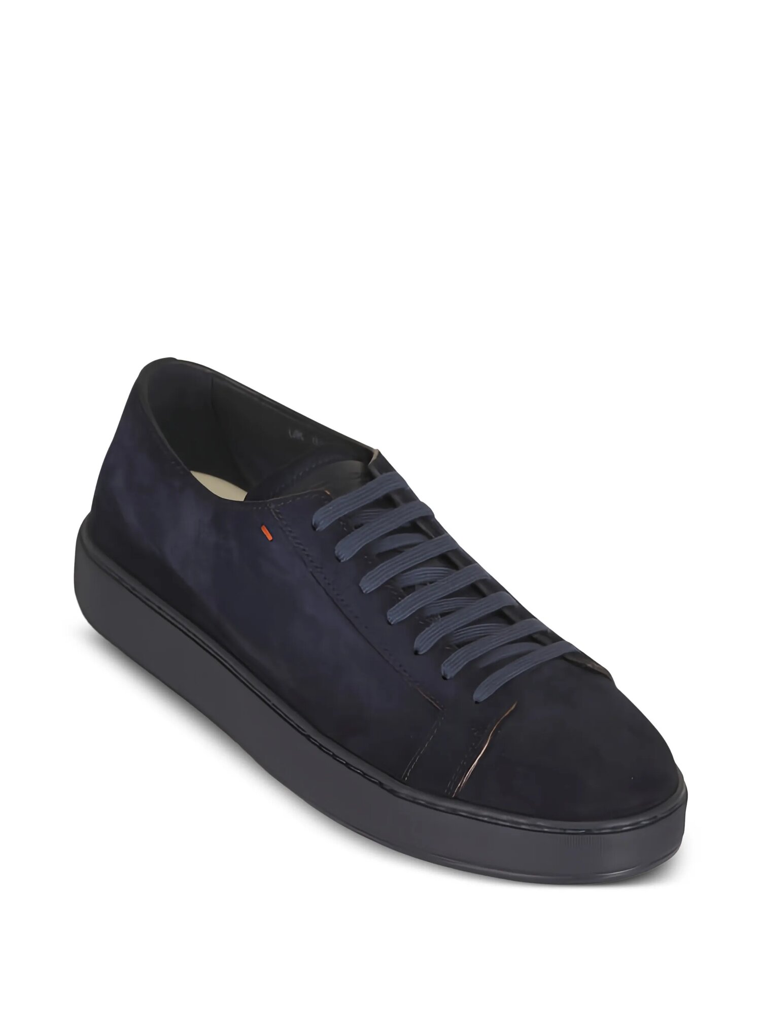 Кроссовки Santoni Suede lace-up sneakers, размер 9 — фото 1