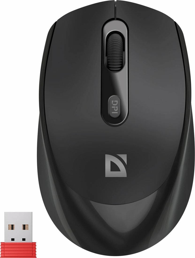 Мышка игровая Defender 52376 Vision MS-376 черная