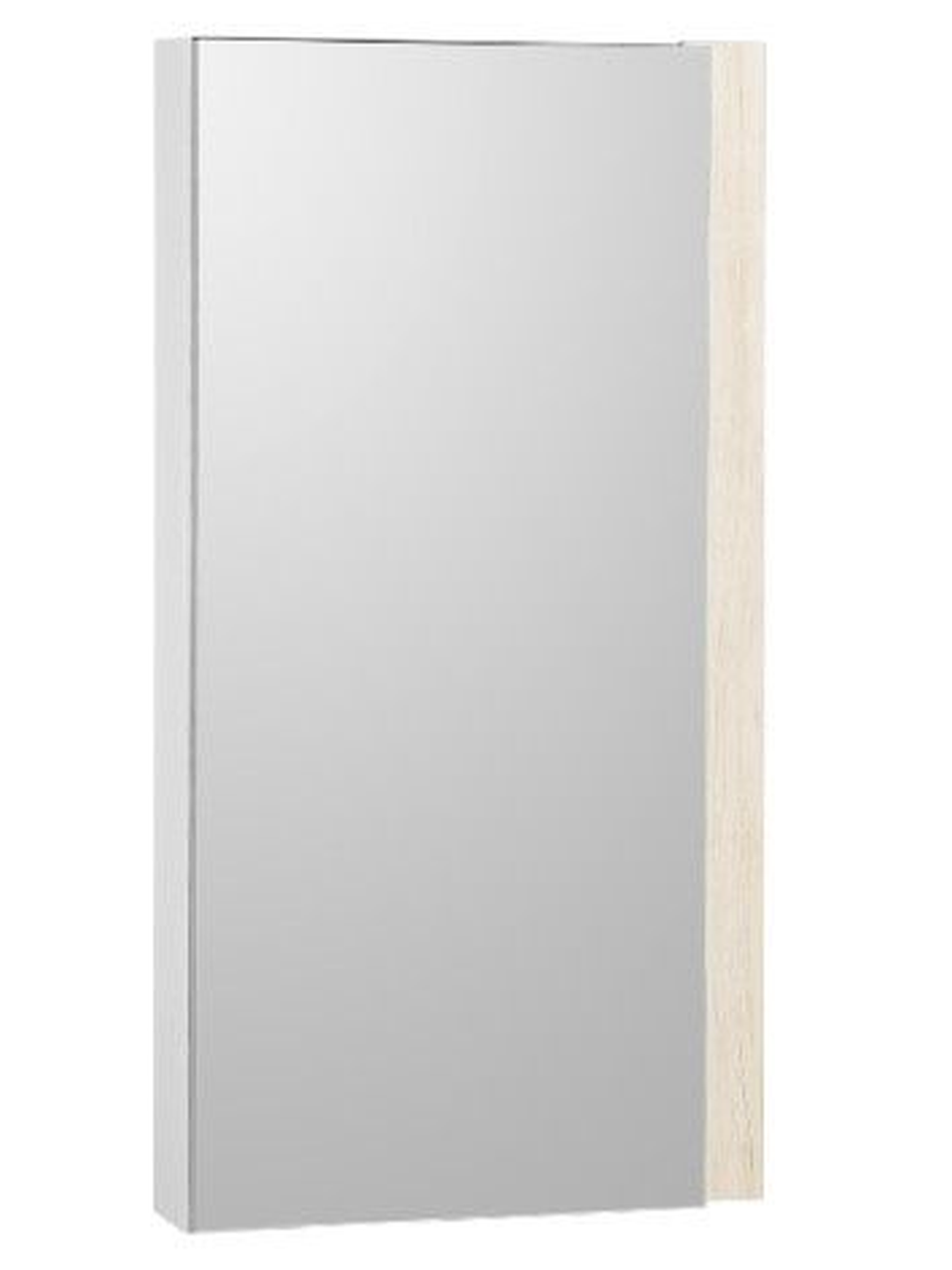 Зеркальный шкаф AQUATON Кантри 55 белый, дуб верона (1A257702AHB20)