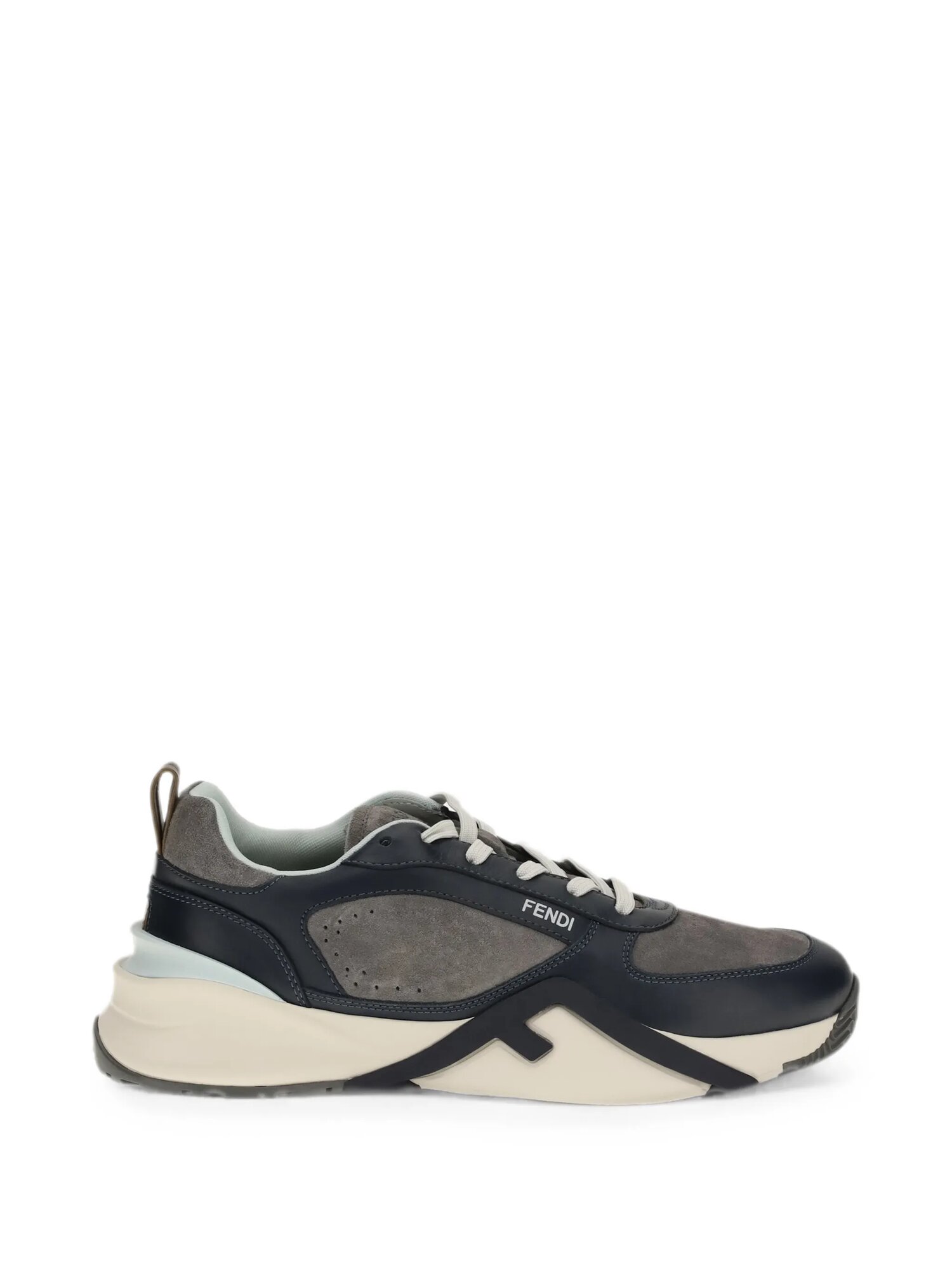 Кроссовки Flow panelled leather sneakers